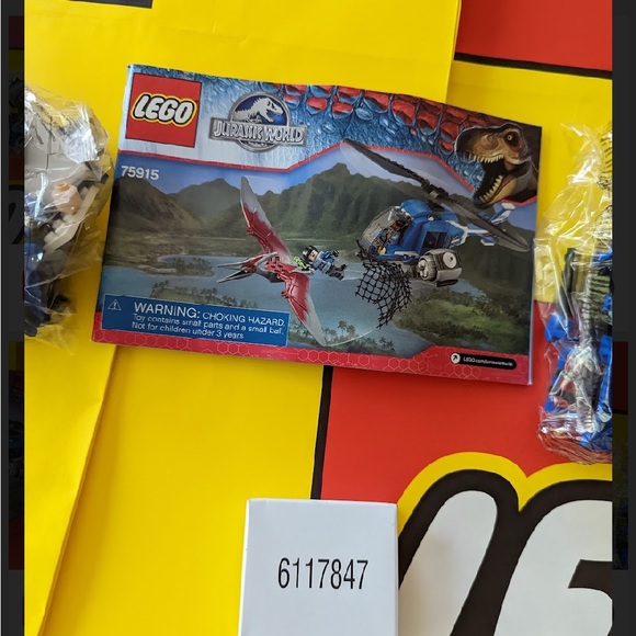 Lego | Toys | Lego Set 7595 Jurassic Park Pteranodon Capture Brand New ...